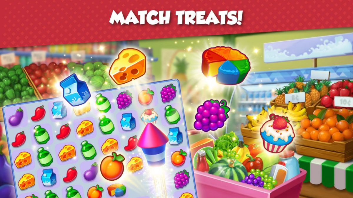 Supermarket Mania - Match 3 | Play and Recommended | Gamebass.com